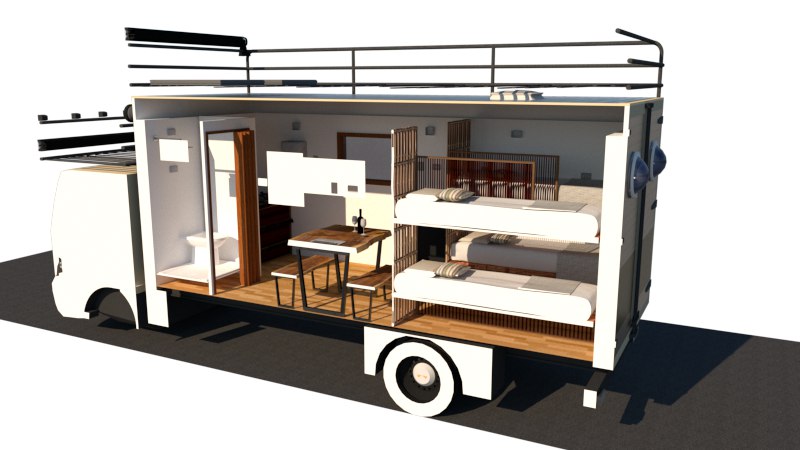 Camion Motor Home – Casa rodante – Hunabku